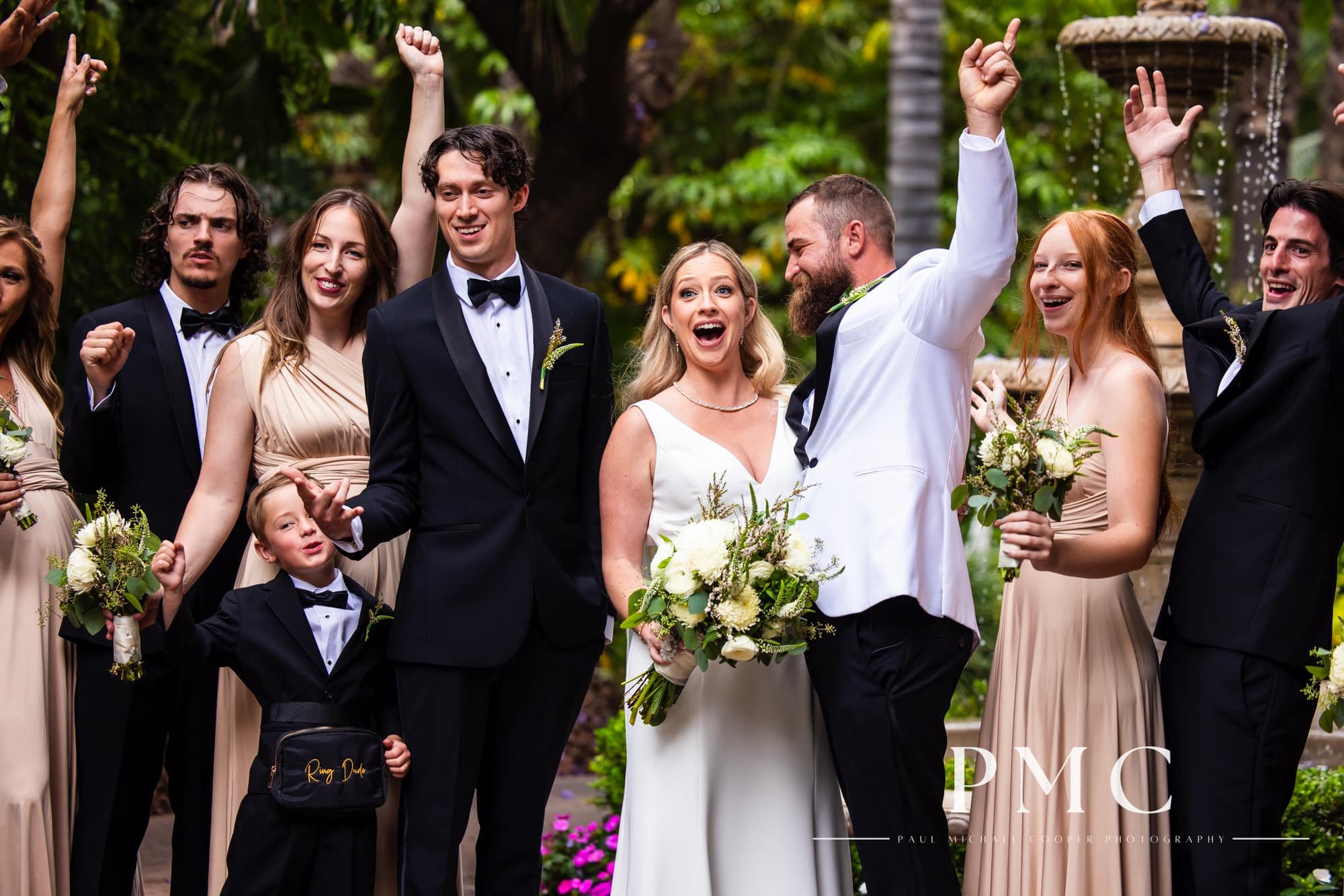 Serena + Derek | Classic Summer Outdoor Wedding with a Touch of Humor | Fallbrook - PMC Photography