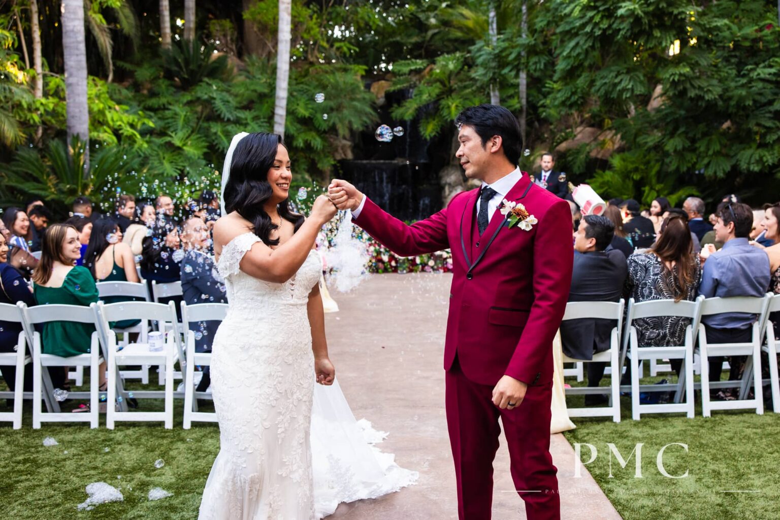 Shei + Sammy | Fall Wedding First Looks & Waterfall Vows | Fallbrook ...